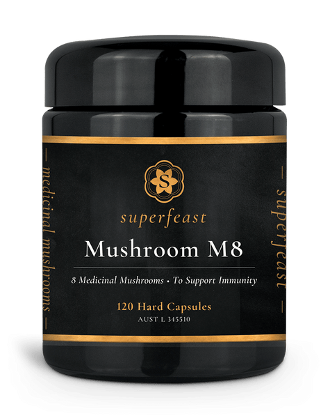 SuperFeast Mushroom M8 | Blended Capsule | Immunity Support